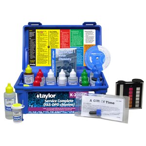 Taylor Service Complete FAS-DPD Test Kit, Chlorine K-2006C Reagents & Parts