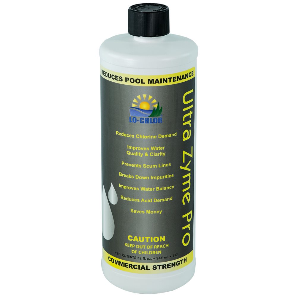 Lo-Chlor Ultra Zyme Pro Commercial Strength Enzyme, Quart