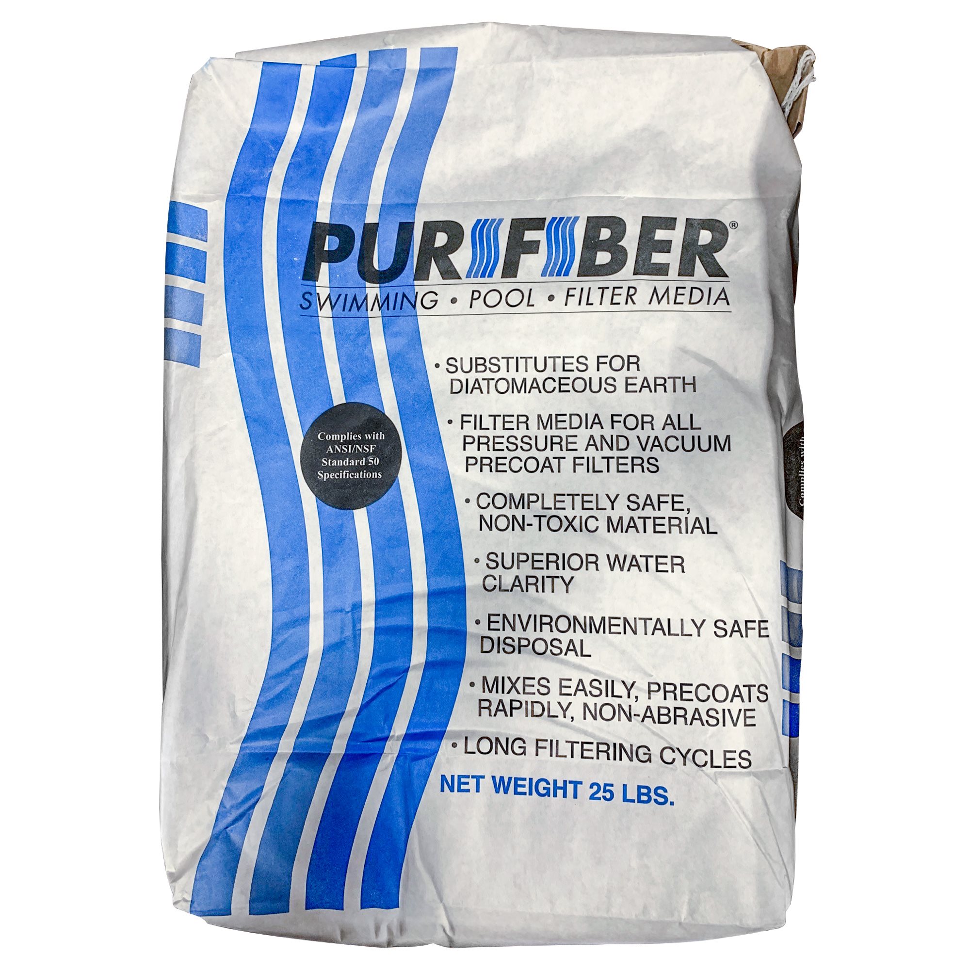 Diatomaceous Earth (D.E.) and Cellulose Fiber Media