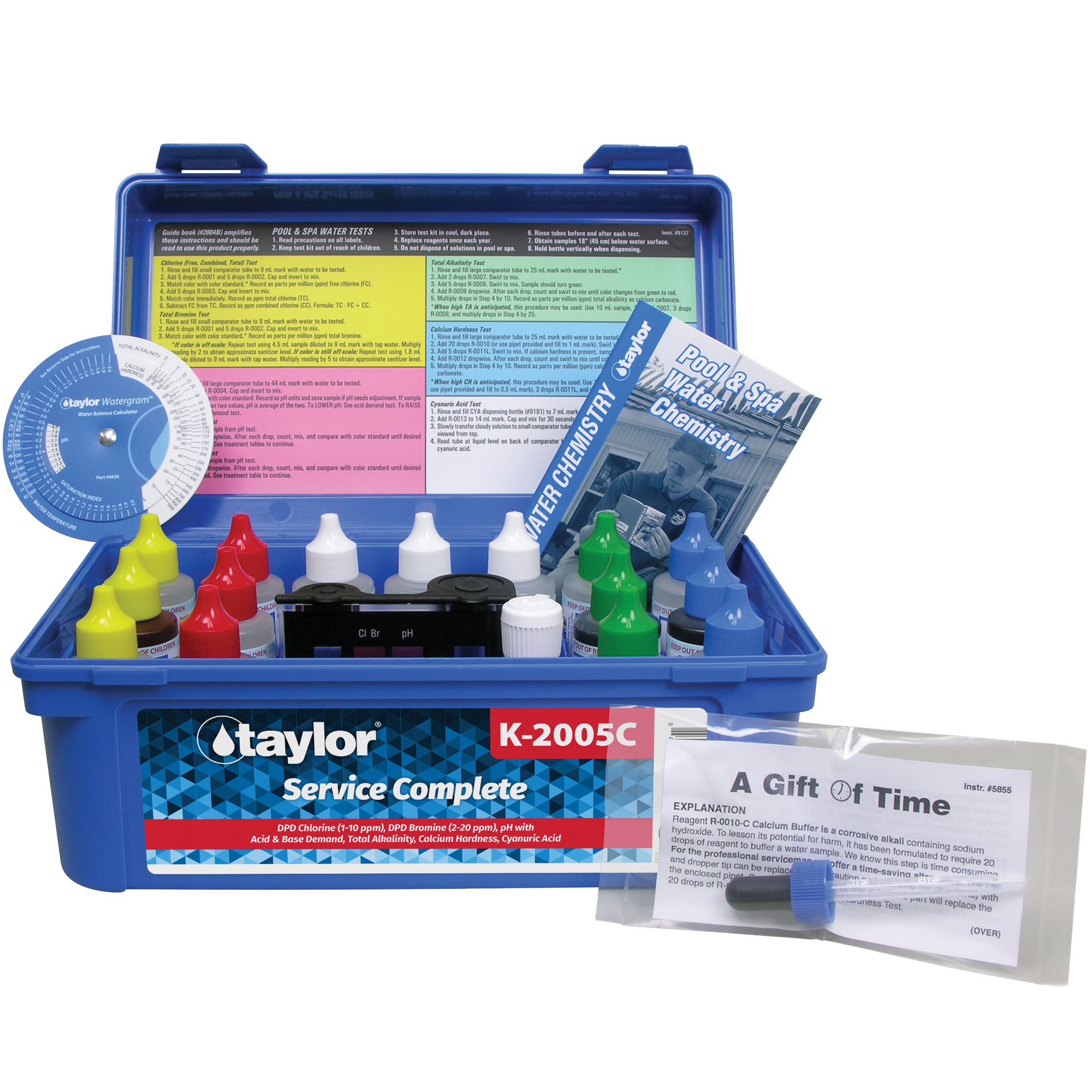 Taylor Service Complete Test Kit, High Range K-2005C