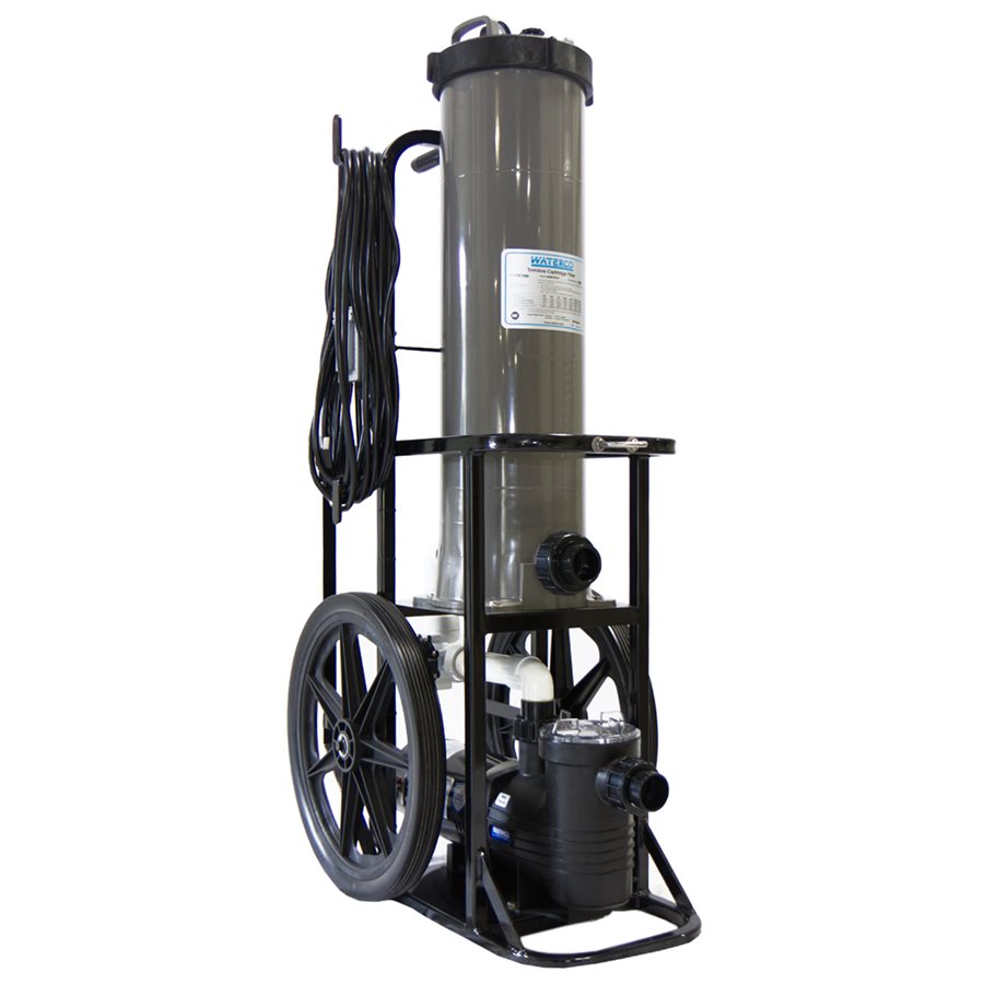 UltraVac Portable Filtration Cart, 1 HP, Single Stage