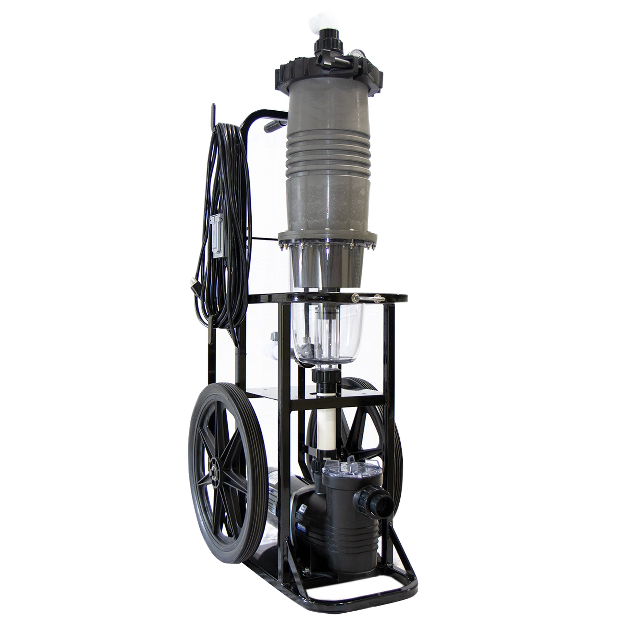 UltraVac Portable Filtration Cart, 1 HP, Dual Stage