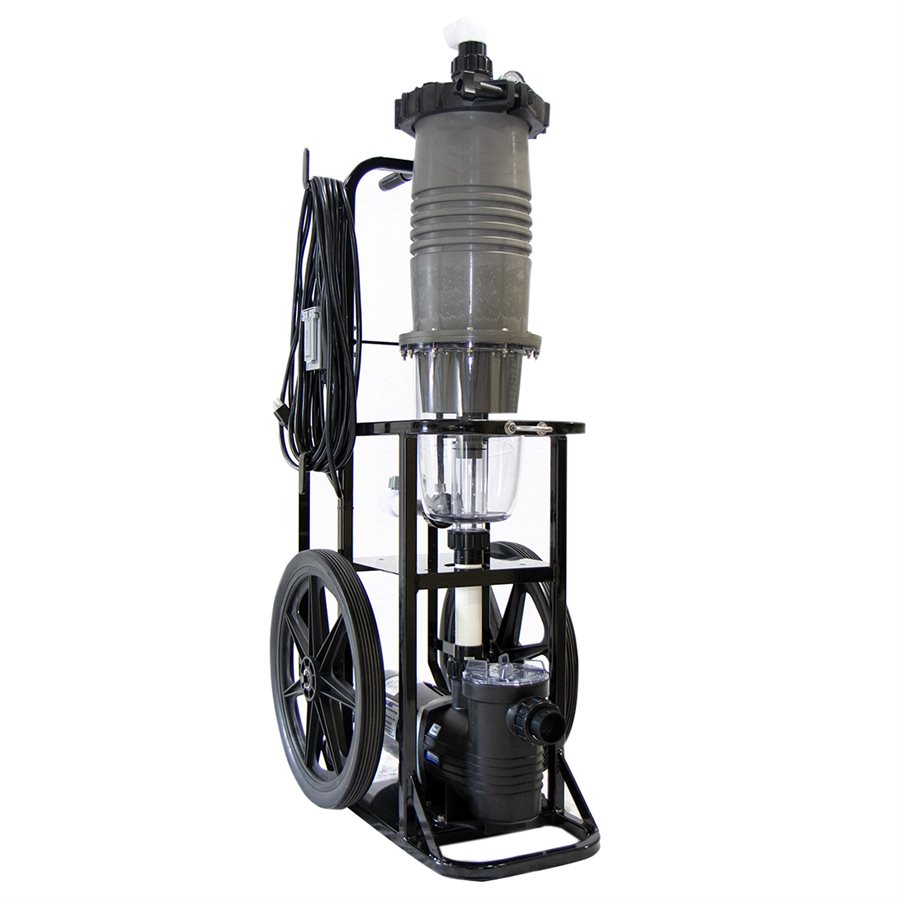 UltraVac Portable Filtration Cart, 1 HP, Dual Stage