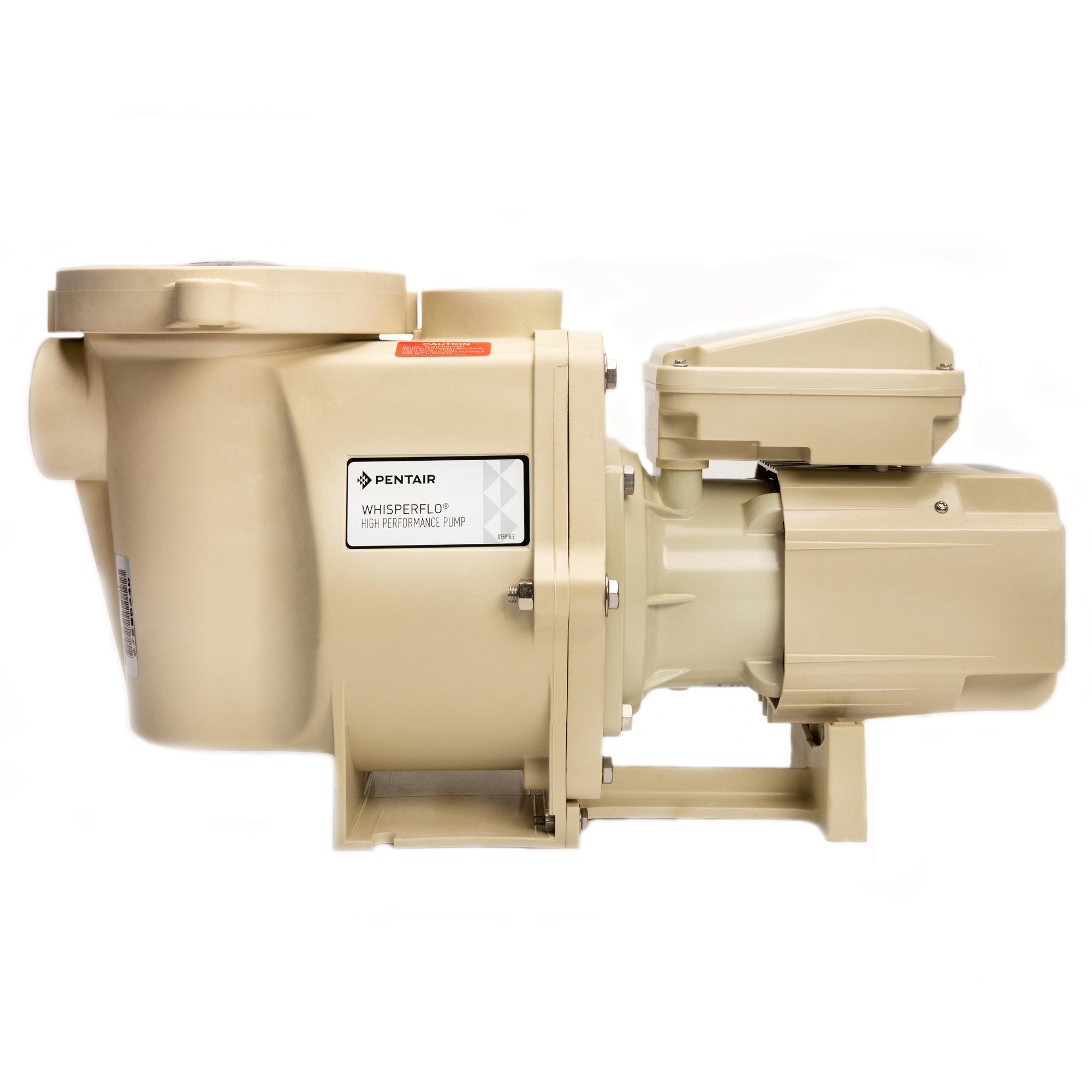 Pentair 015583 WhisperFlo High Performance Pump, 1.1 HP TEFC Motor