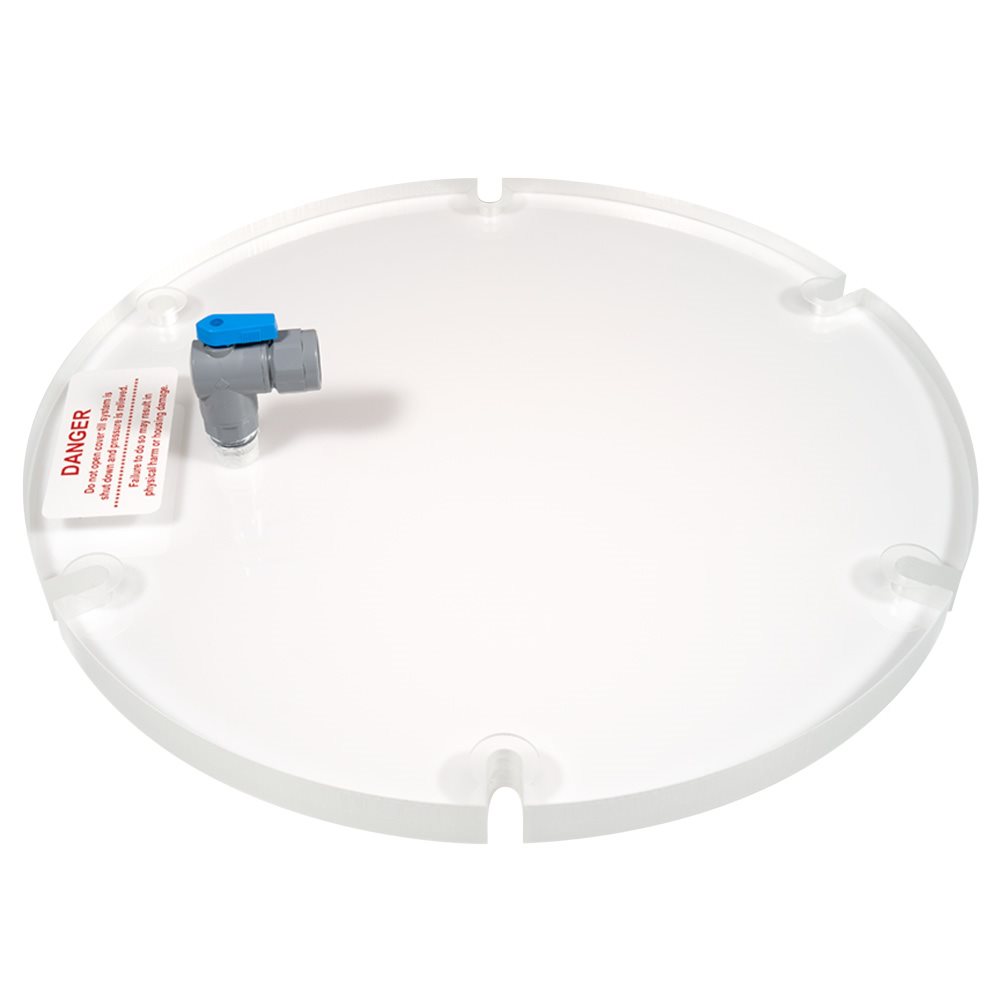 Fluidtrol Clear Acrylic Cover, 3"