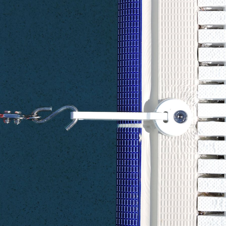 Lane Line Anchor for Overflow Pools, 6 IN