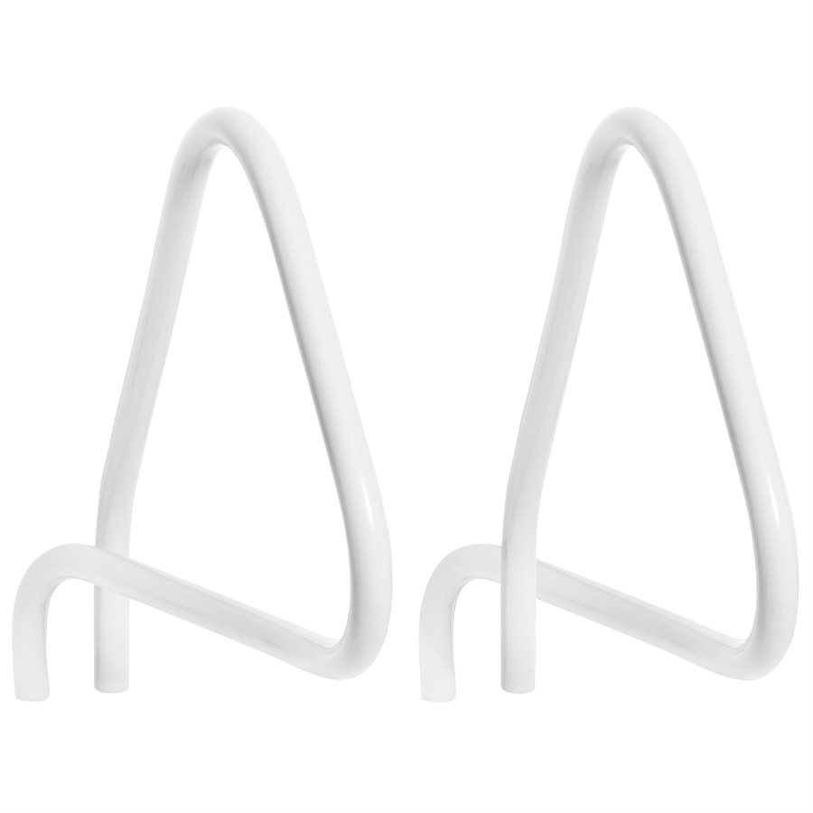 Pretzel Return-to-Deck Rail, 4-Bend, 29" Width, Pair, White