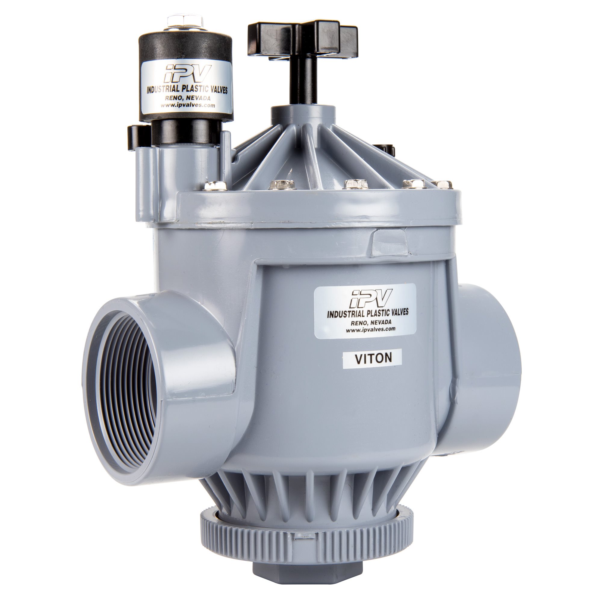 PVC Solenoid Valve, 2 inch, 120V AC