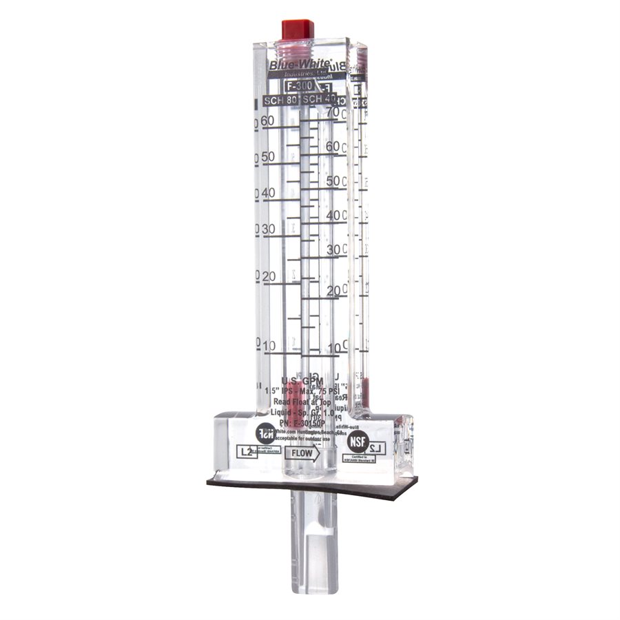 Blue-White Flo-King F-300 Series Flow Meter