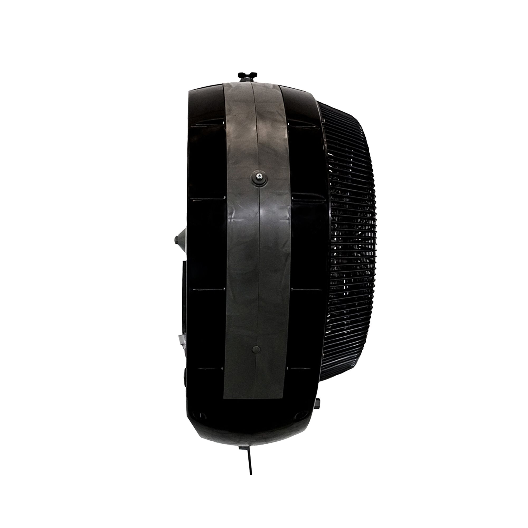 EcoJet Hurricane Wall Mount Misting Fan, Black