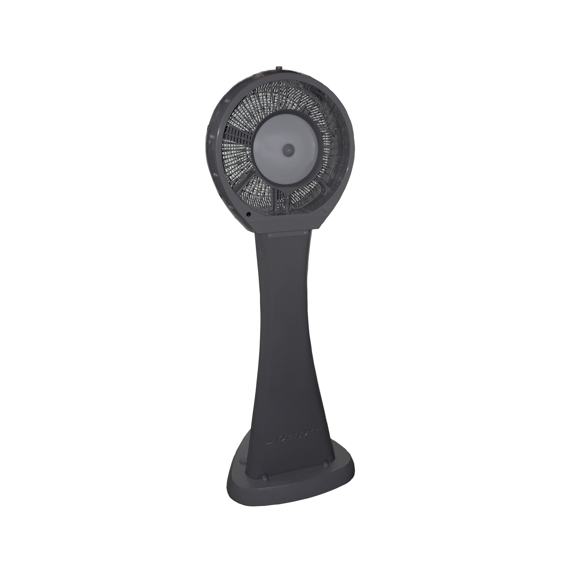 EcoJet Hurricane Portable Misting Fan, 26 Gallon Reservoir, Gray