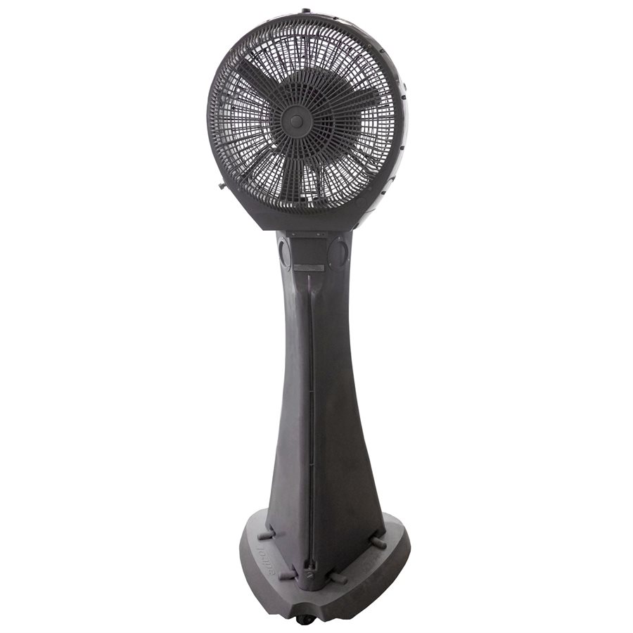EcoJet Hurricane Portable Misting Fan, 26 Gallon Reservoir, Gray