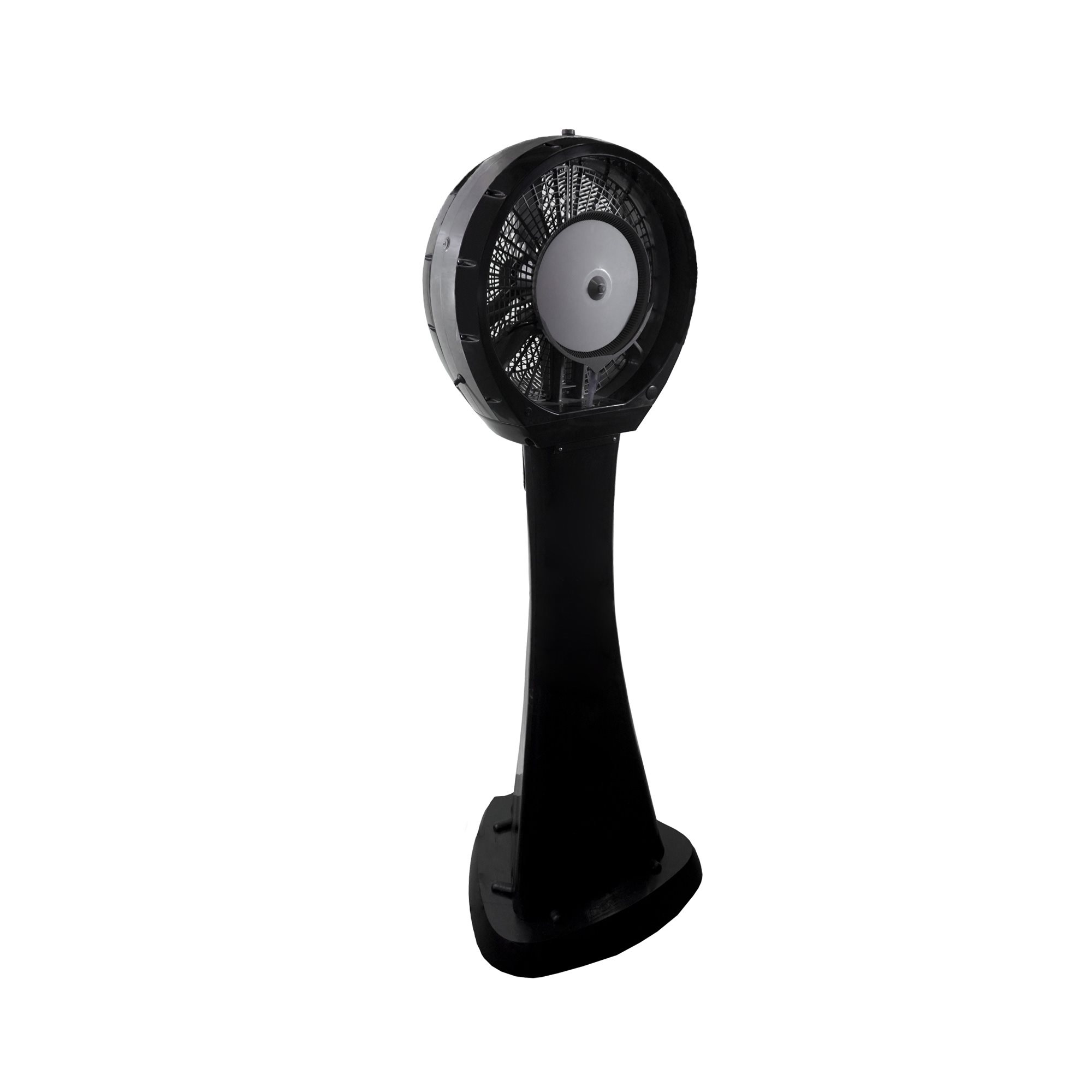 EcoJet Hurricane Portable Misting Fan, 26 Gallon Reservoir, Black