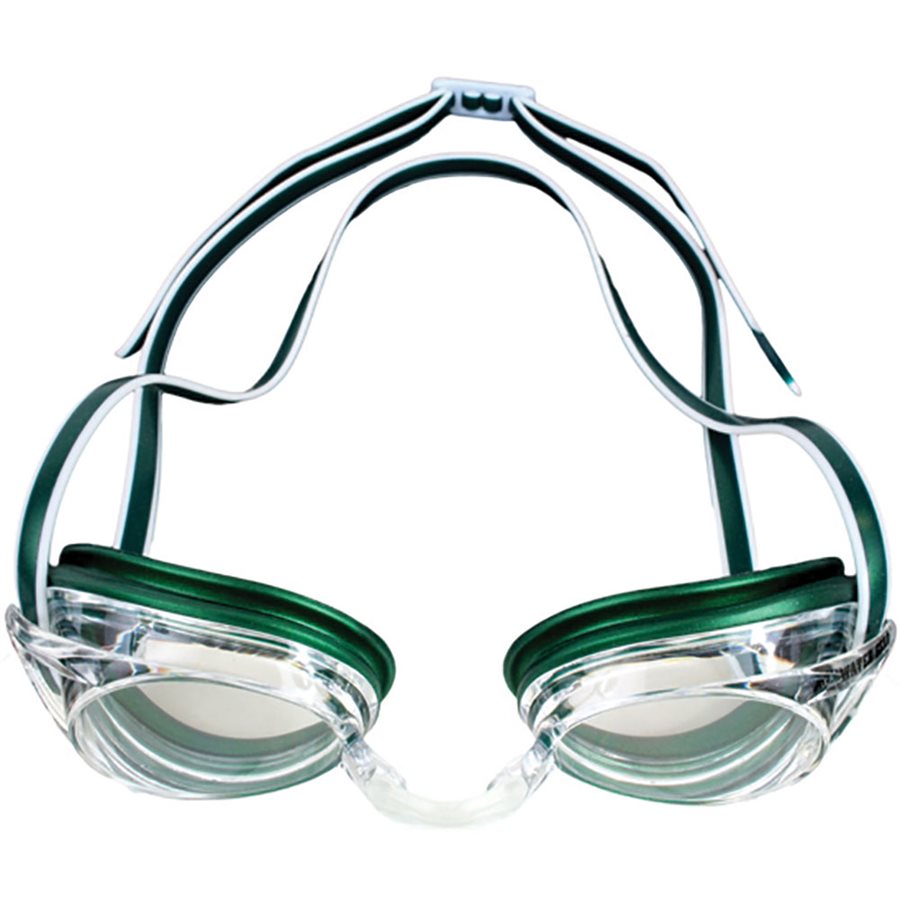 Water Gear Vision Anti-Fog Goggle, Clear / Green