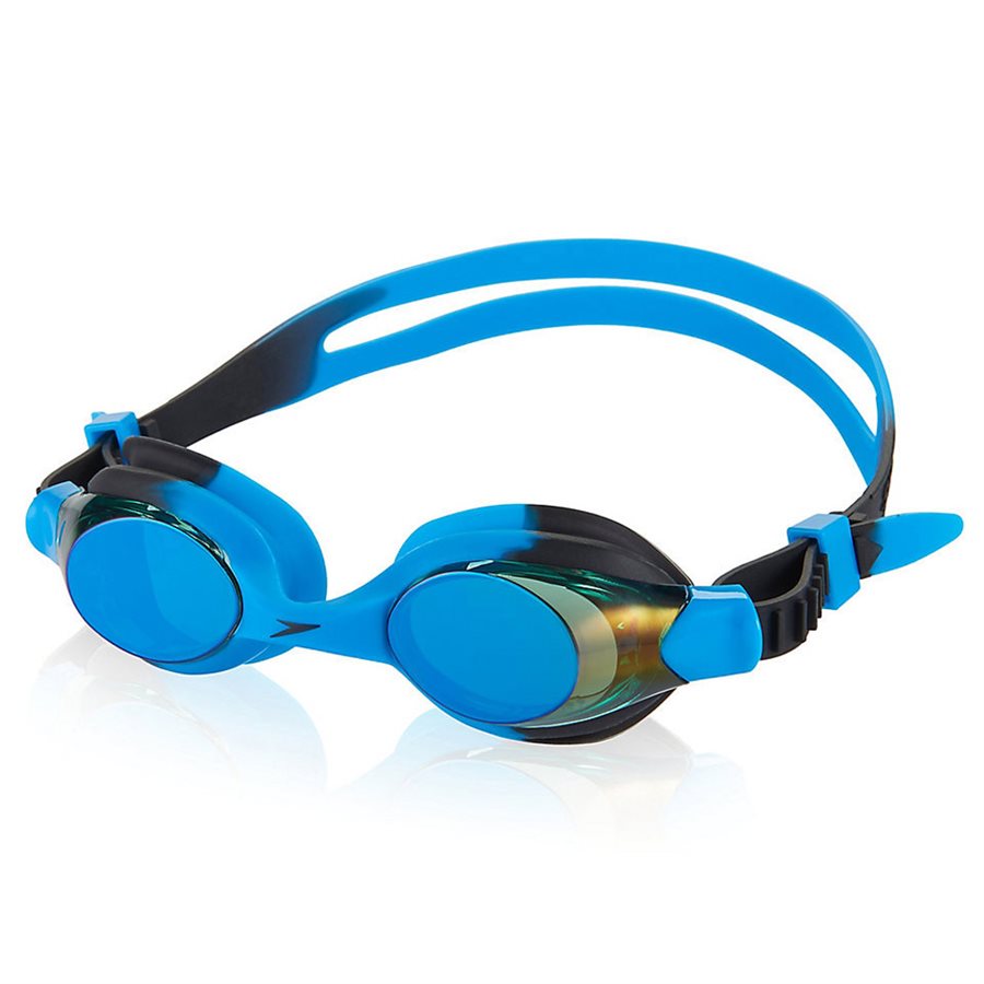 Speedo Skoogles Mirrored Goggle, Black / Blue / Jade