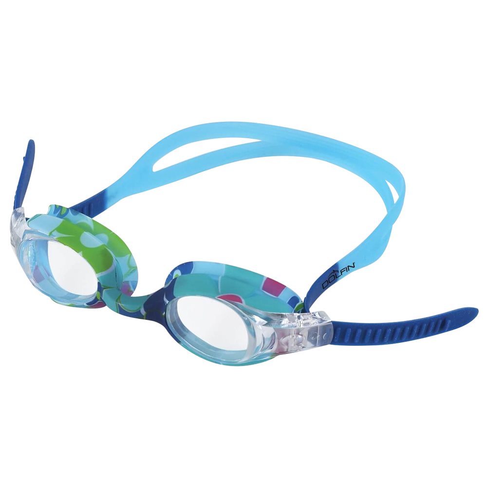 Dolfin Flipper Flower Junior Goggle, Blueberry
