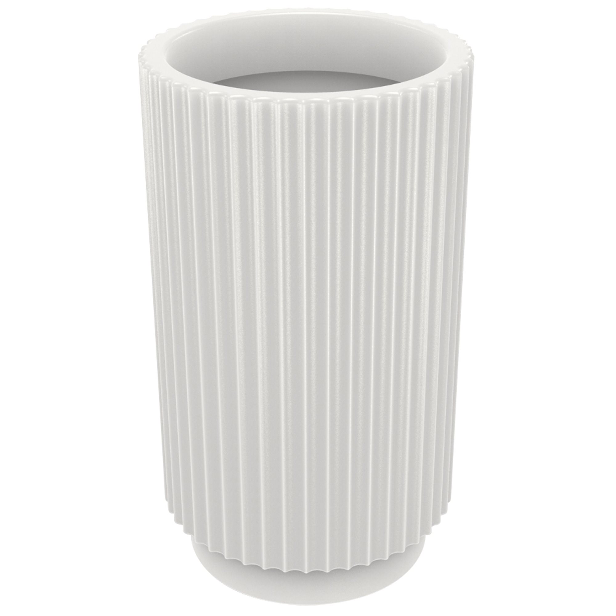 Ripple Planter, Tall (Select Color)